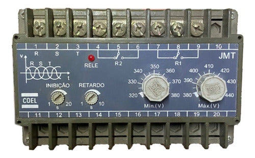 Rele Monitor De Tensao Trifasico 380v 60hz Jmt-2 Coel – Importadora Eletrica Brasilia
