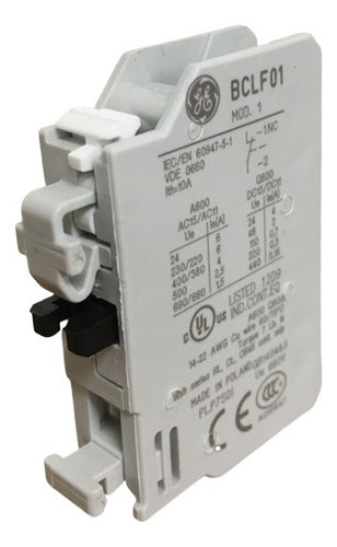 Contator Auxiliar 1nf Bclf01 Ge